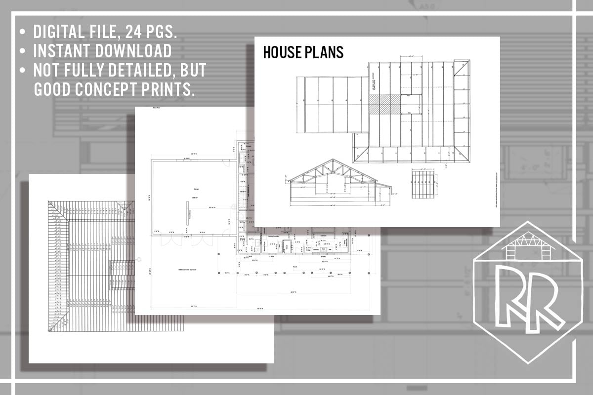House Plan - Concept Prints | RR Plans