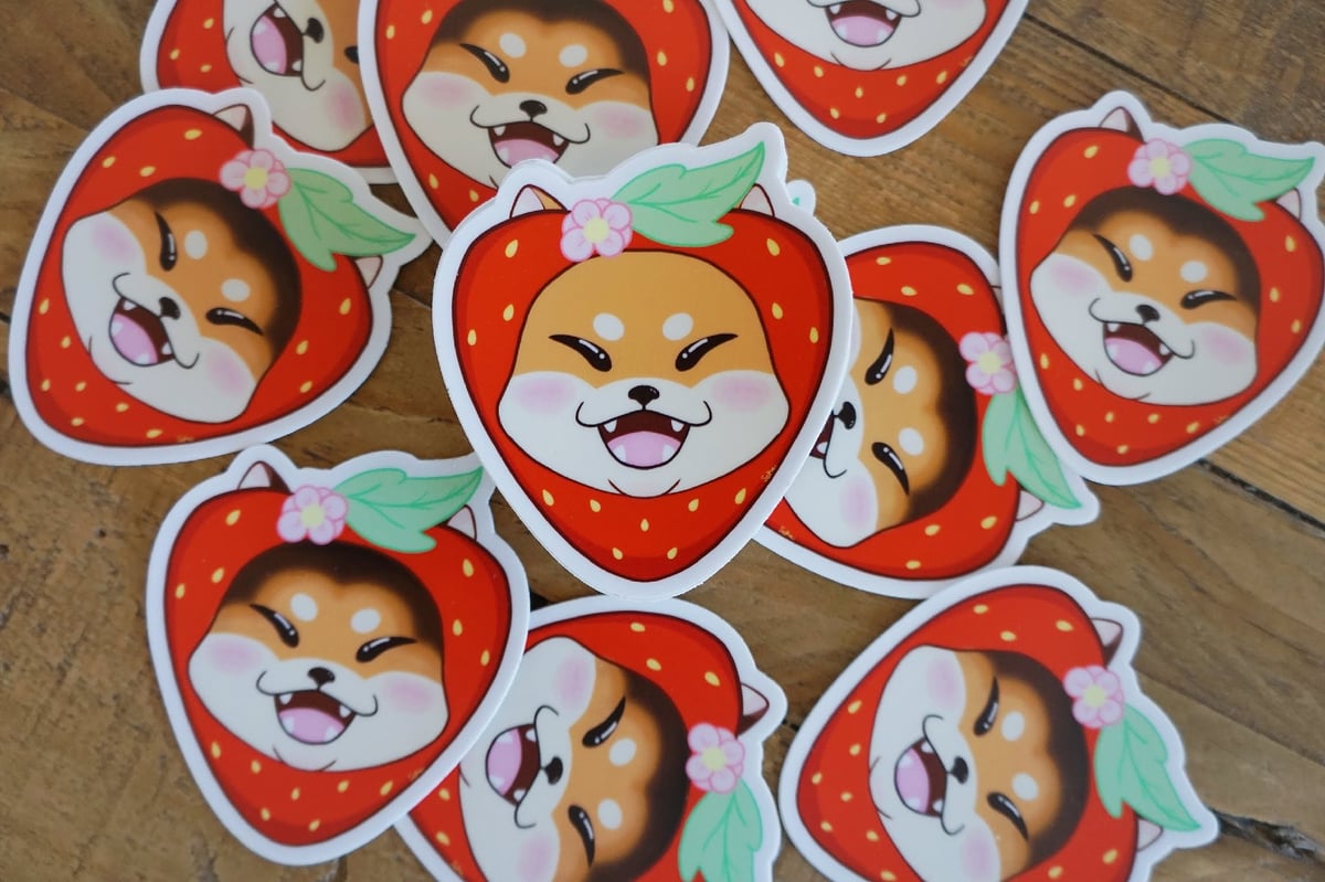 Shiba Inu Sticker Pack | Sekai art