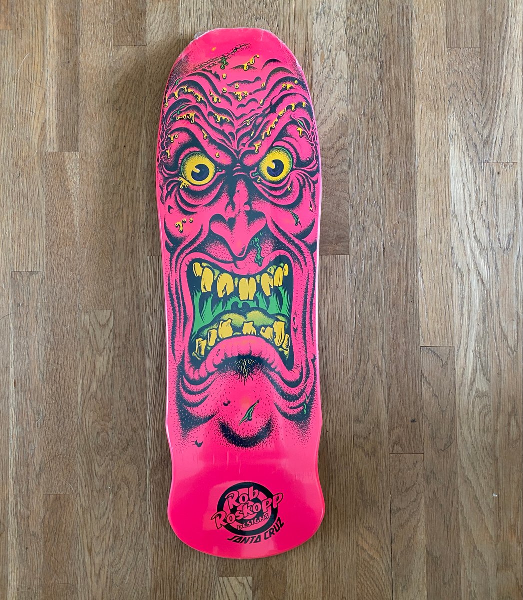 Reissue Santa Cruz Rob Roskopp Skateboard | Skate Collector