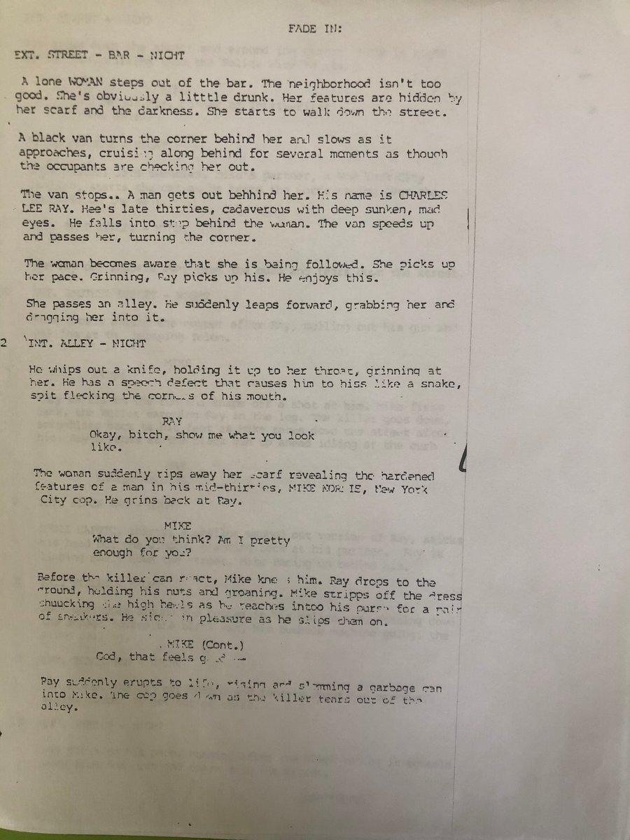 Alex Vincent — Autographed Copy of MY original Child’s Play Script!