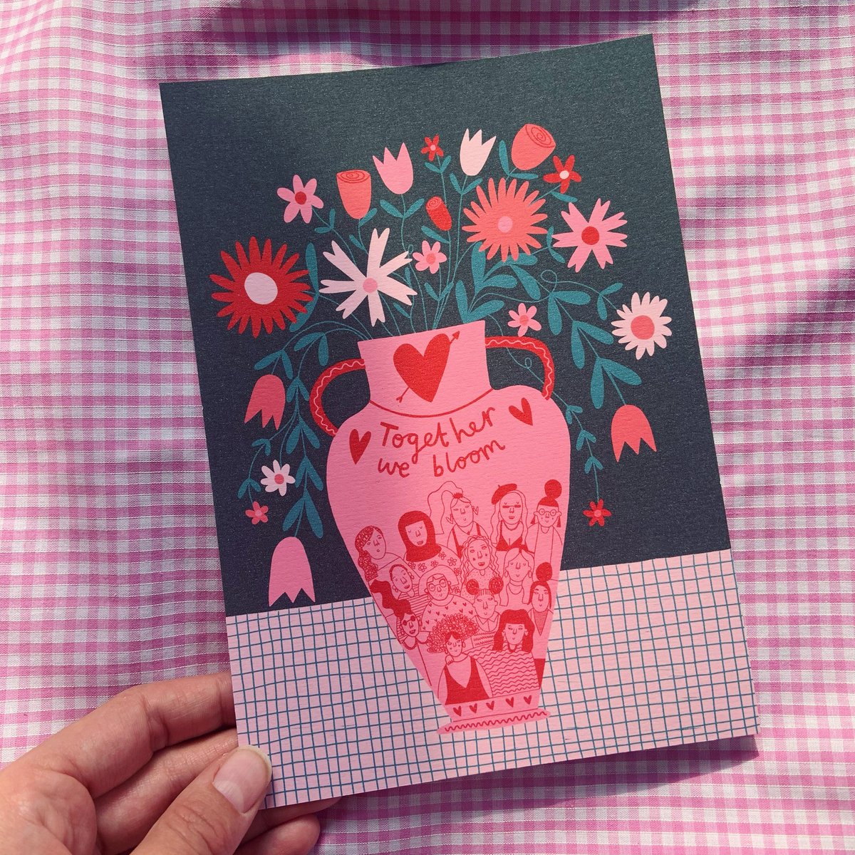 Together We Bloom Print | Ellastrated