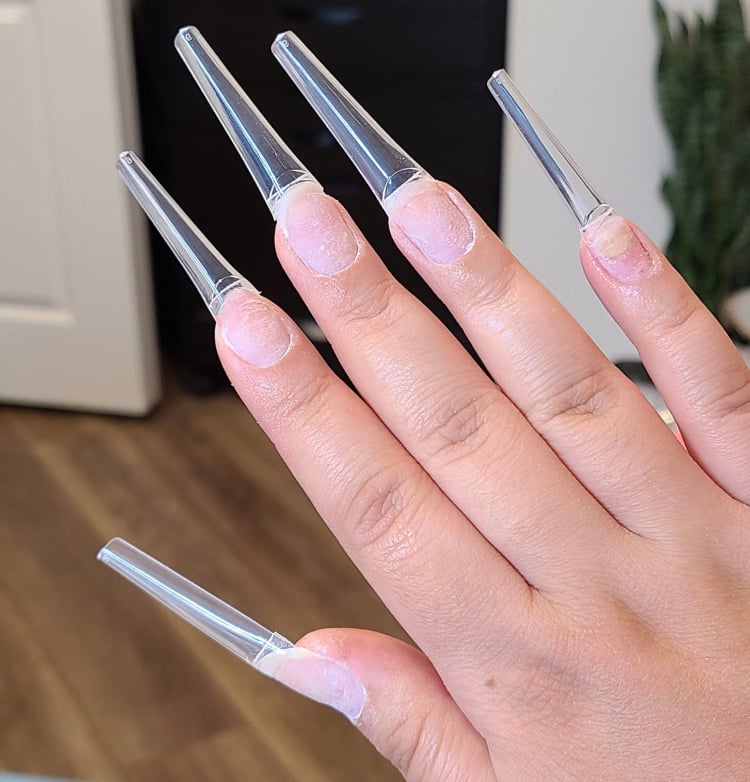 2XL COFFIN TIPS (C curve, 504 pcs) | Zulay's Nails