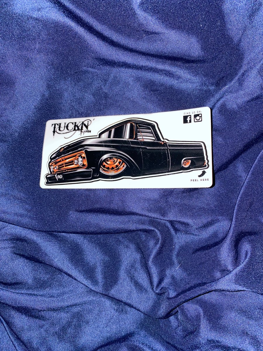 Sticker flo f100 | Tuckn' Clothing