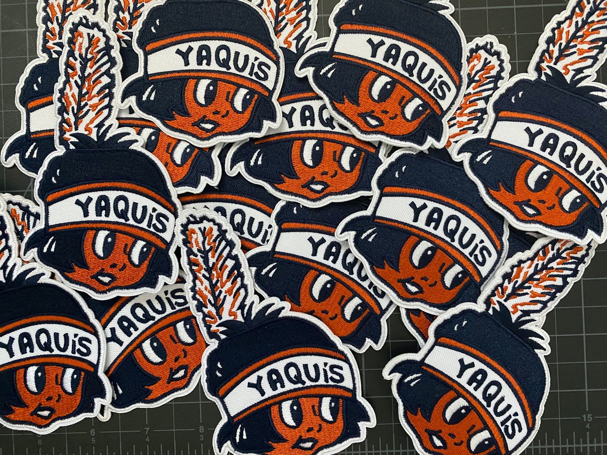 Yaqui Pride: Online Store — Throwback Yaquis Logo Patch