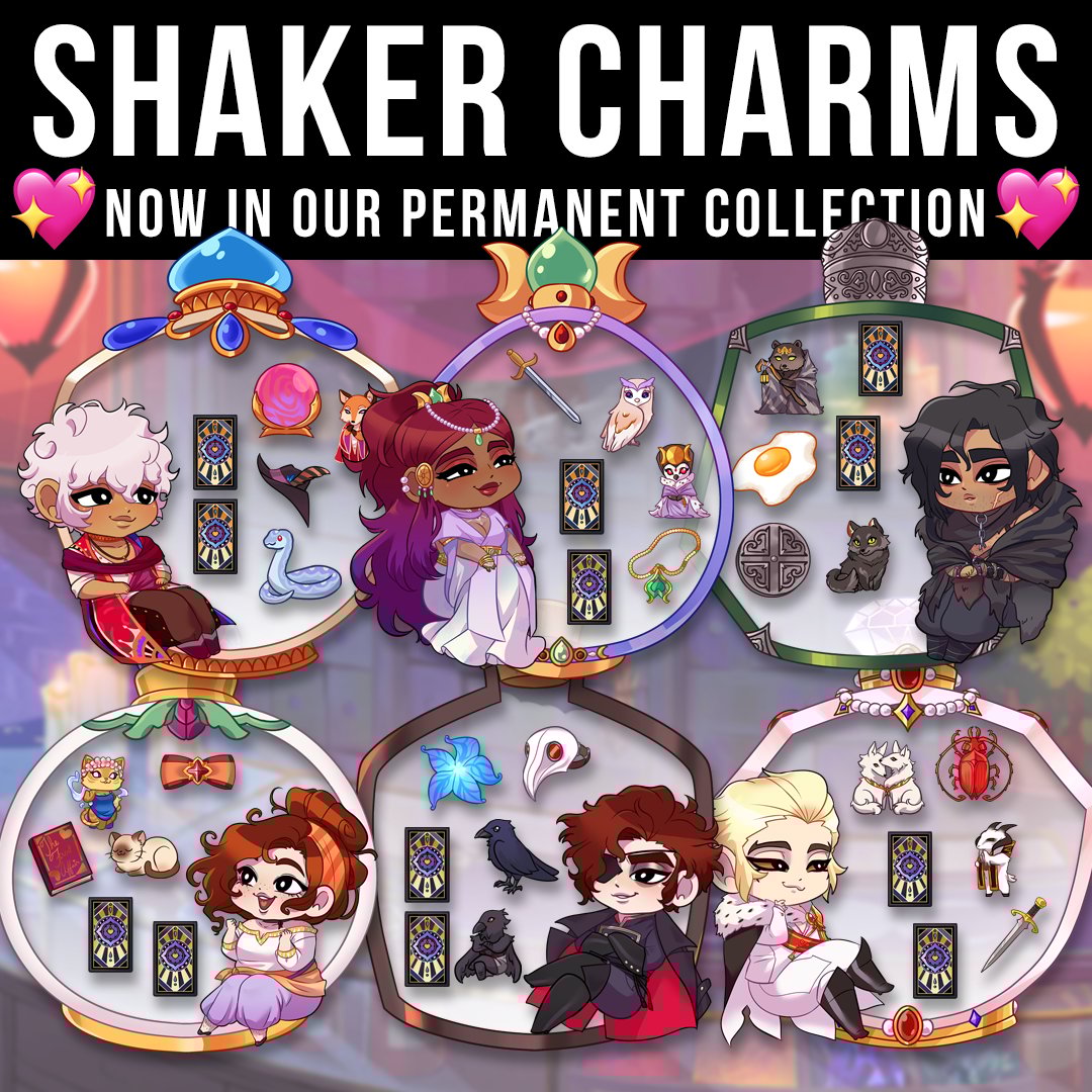 The Arcana Potion Shaker Charms | The Dorian Store
