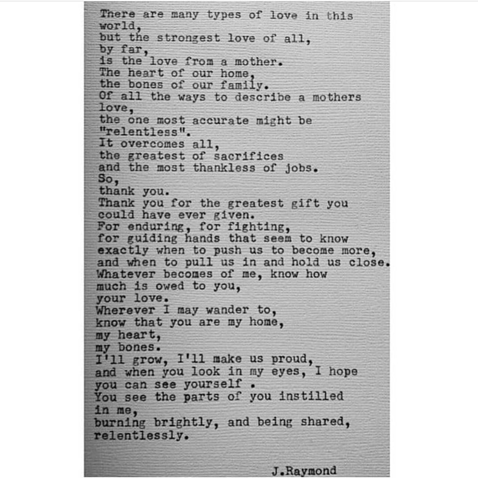 Any Poem/Prose (Framed) | J. Raymond Writing