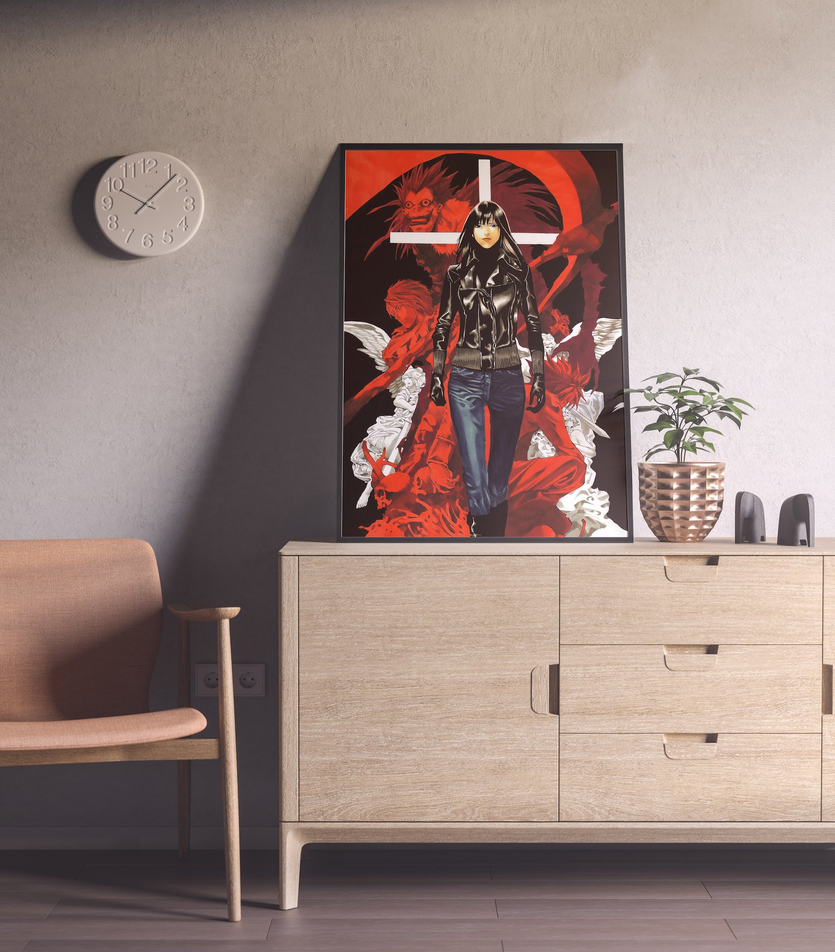 Death Note - Misora Naomi Anime Poster | Architeg Prints