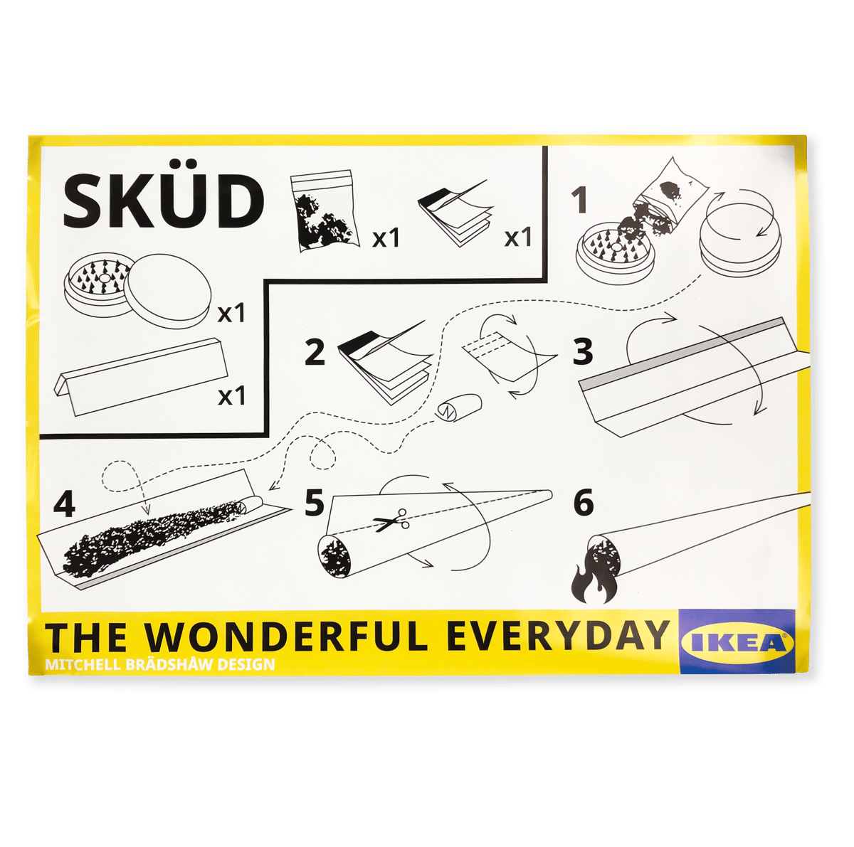 SKÜD Poster | Never Pay Press