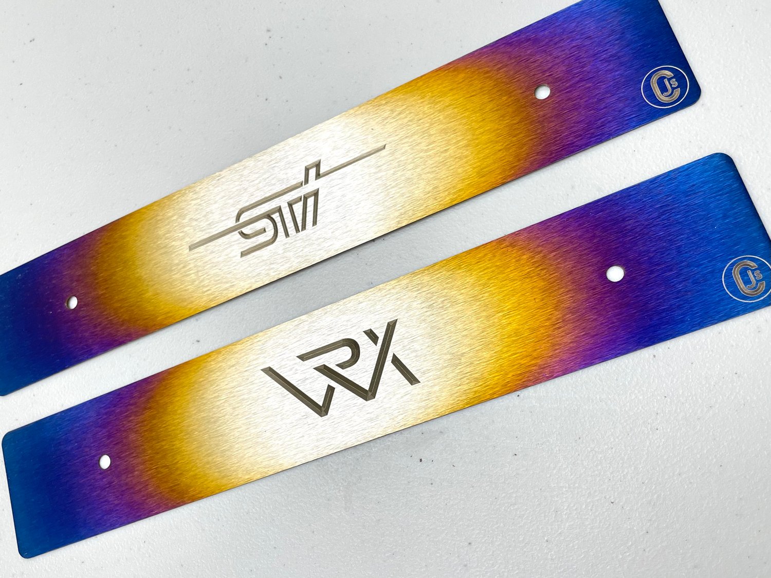 Subaru 2015+ titanium front plate delete kit | Chasing JS