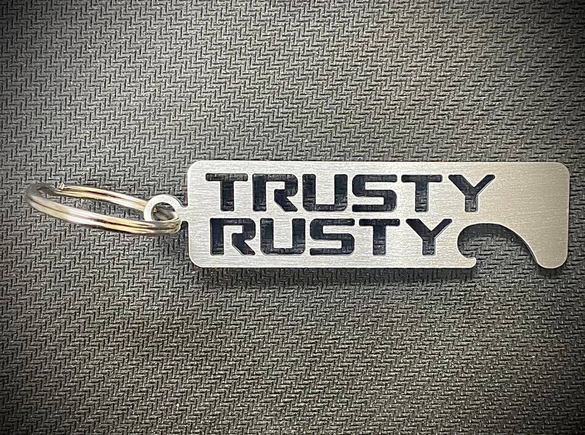 Trusty Rusty Keychain | The Hat Sauce and Truckchains