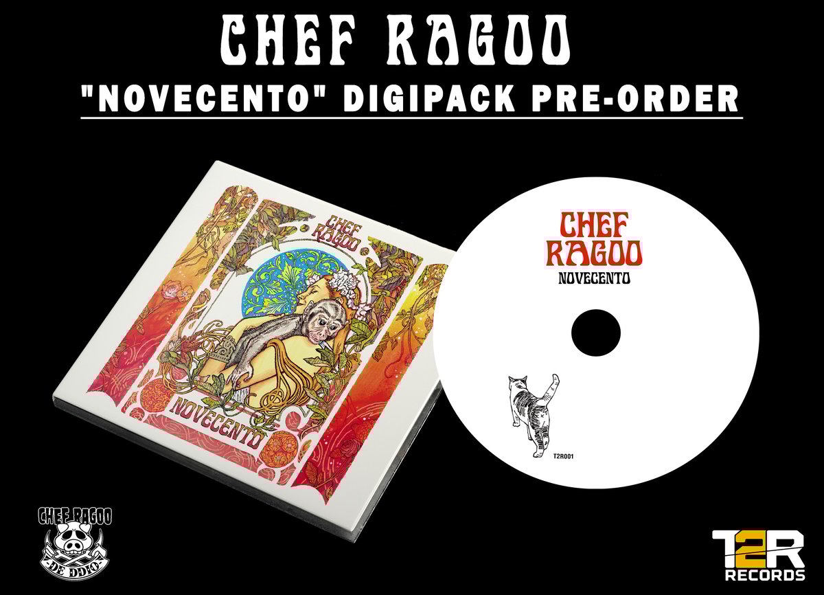 Chef Ragoo - NOVECENTO- cd digipack | time2raprecords