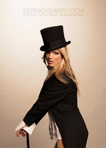 Derrick Barry Signed 5"x7" Circus Photo by David Hardy | Derrick Barry