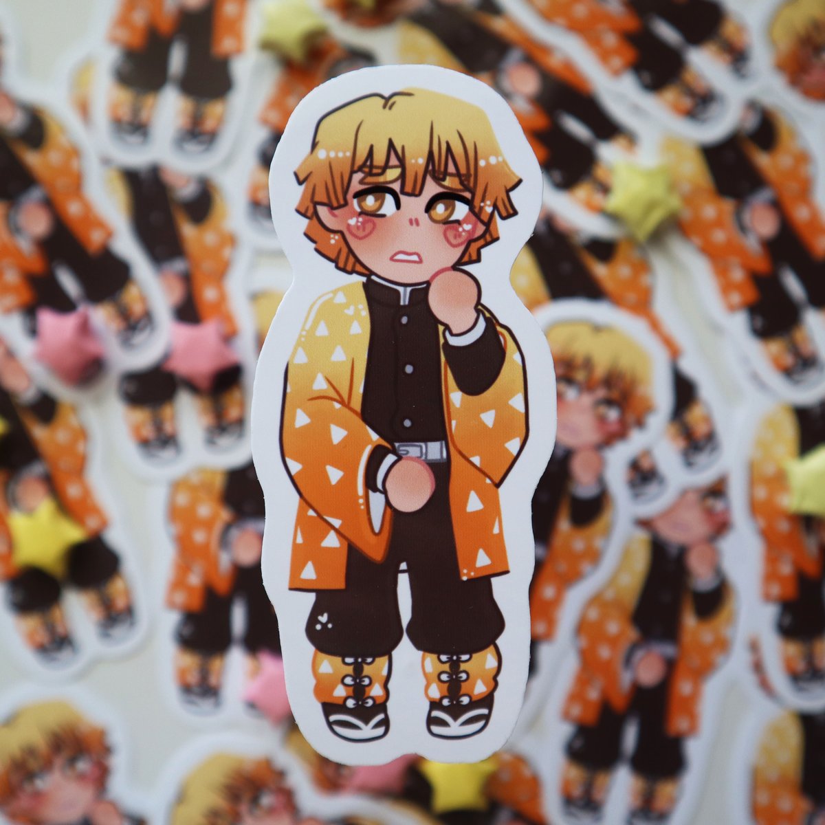 LAST CHANCE ☆ Zenitsu Sticker | tirameowsu
