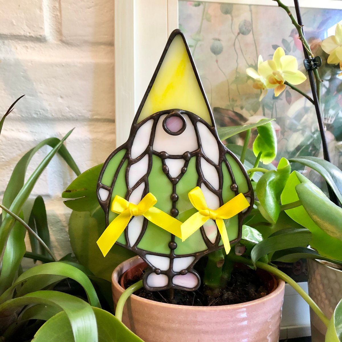 Gwendoline the Gnomess Plant Buddy | Foiled and Fluxed