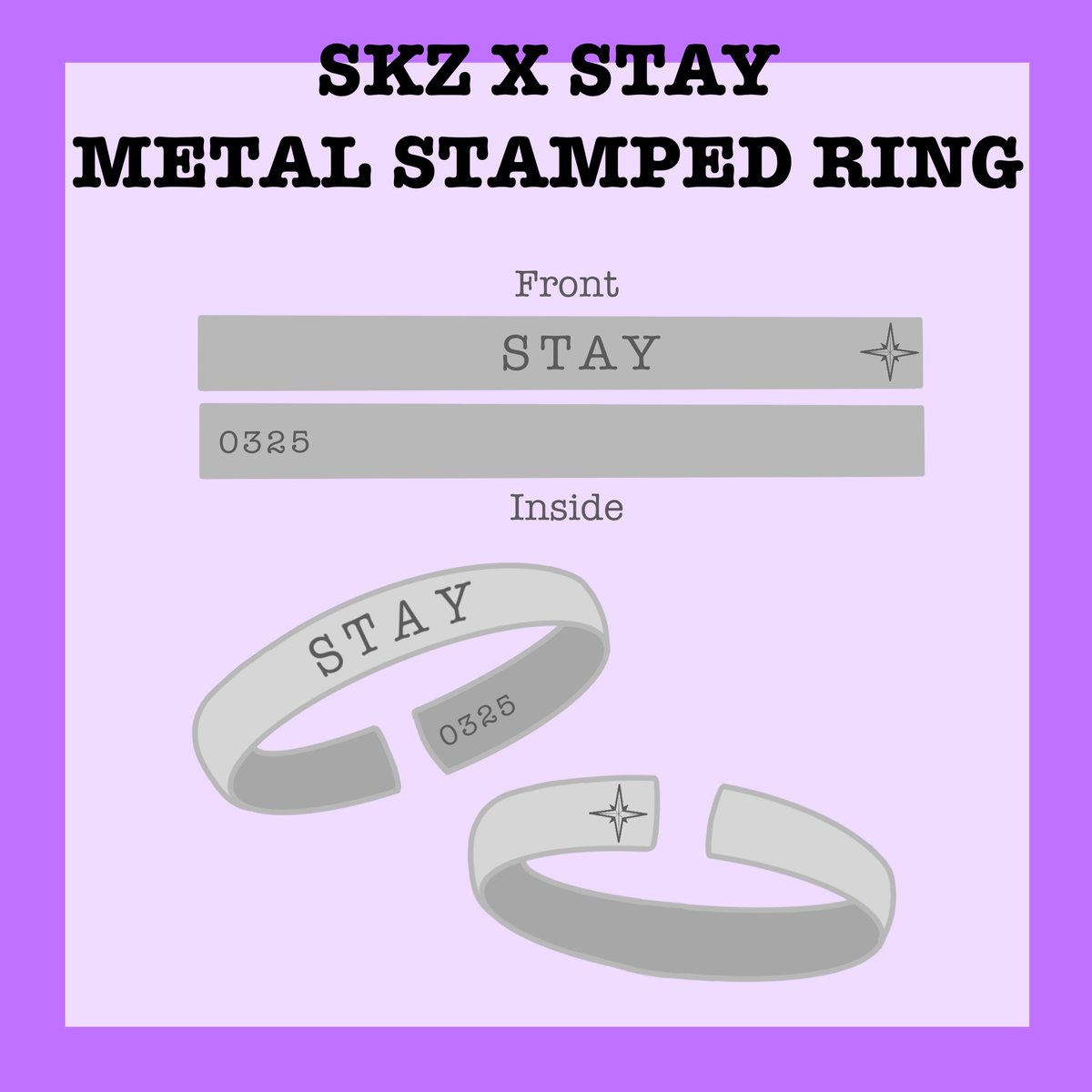 SKZ x STAY ring | Otter Pop Shop