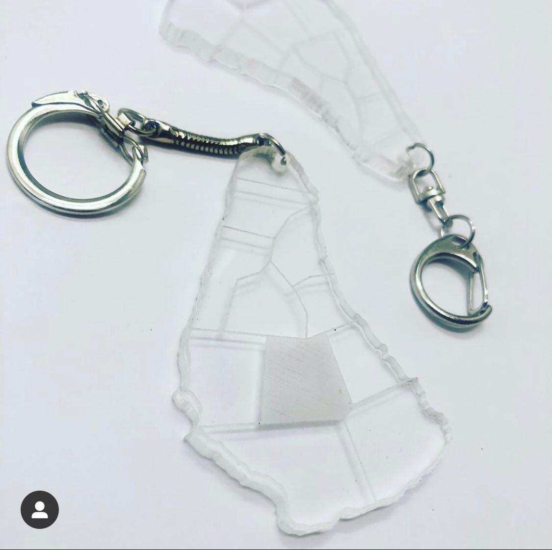 Parish Pride Keyrings | Bespoke Barbados