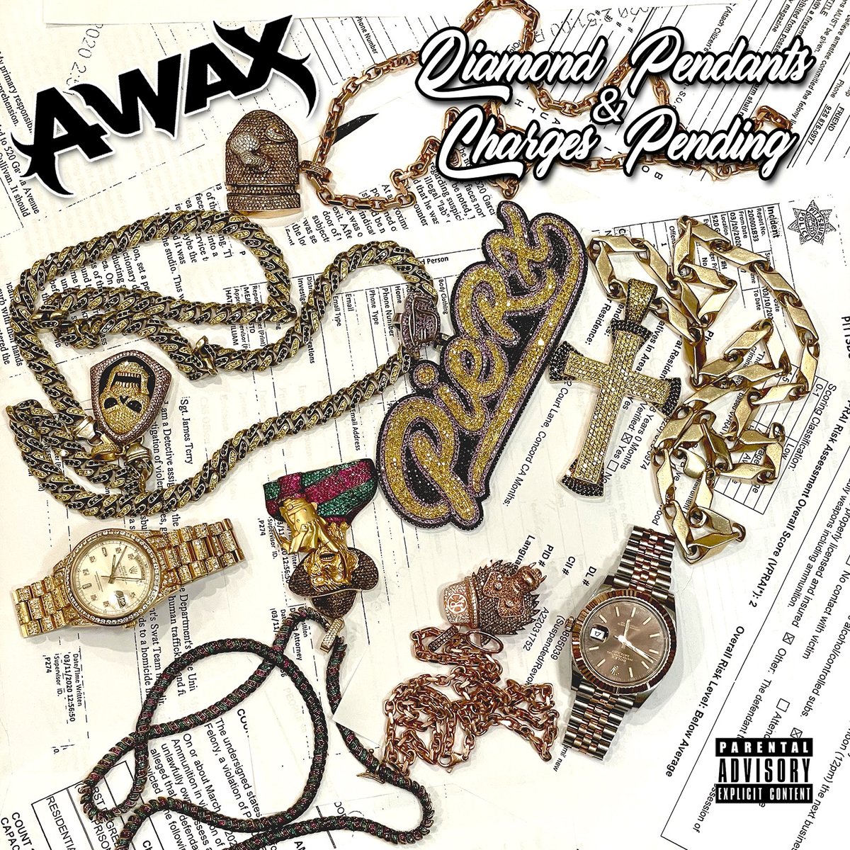 A-Wax - Diamond Pendants & Charges Pending / Pie-Rx Recordz