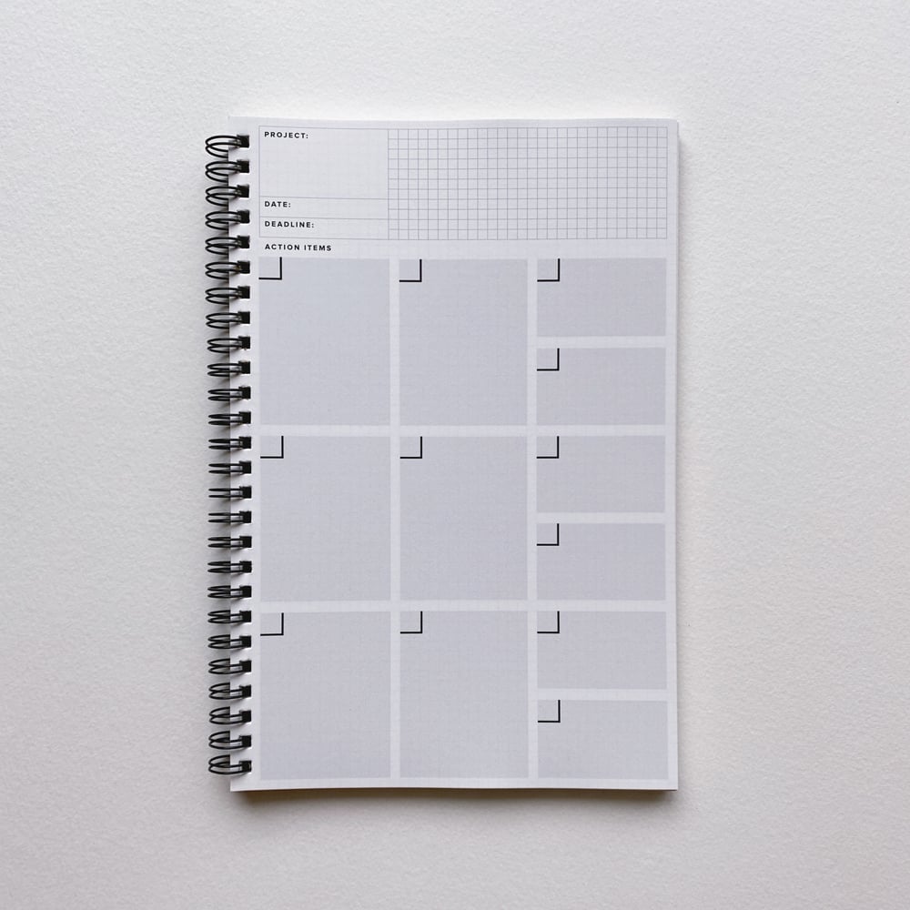 GET TO WORK BOOK — PROJECT BREAKDOWN NOTEBOOK