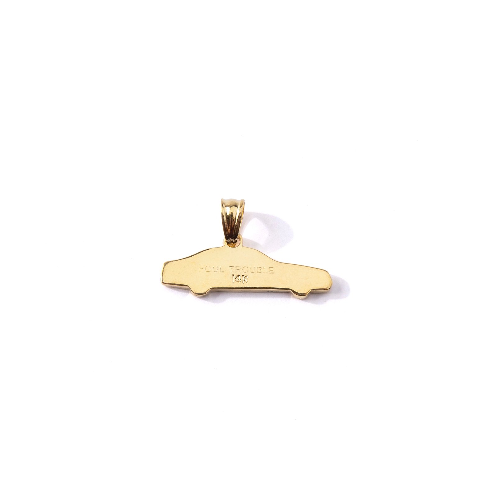 14K CL 500 Pendant | FOUL TROUBLE 14K CL 500 Pendant | FOUL TROUBLE