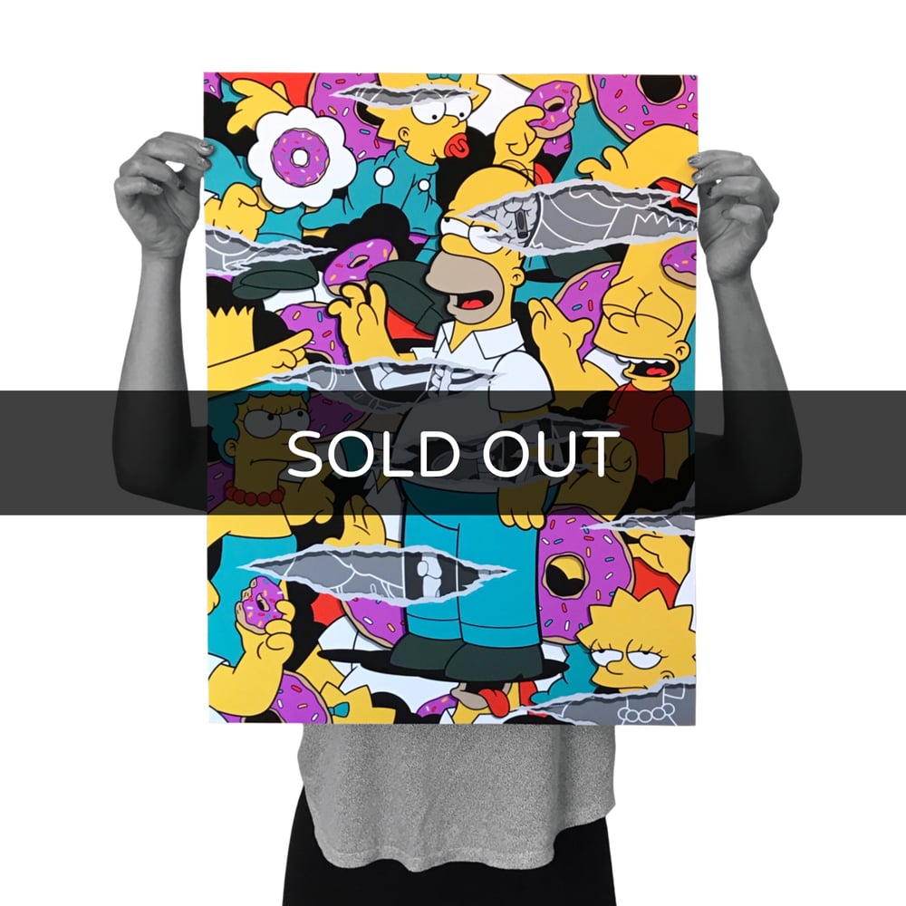 'Spongebob Unzipped' Fine Art Print | BroosArt