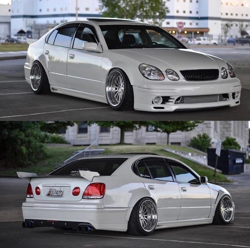 25mm front aristo/gs300 over fender | 945Garage
