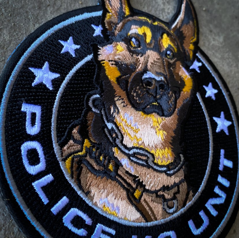 German Shepard Police K9 Patch | Tactical Tommy