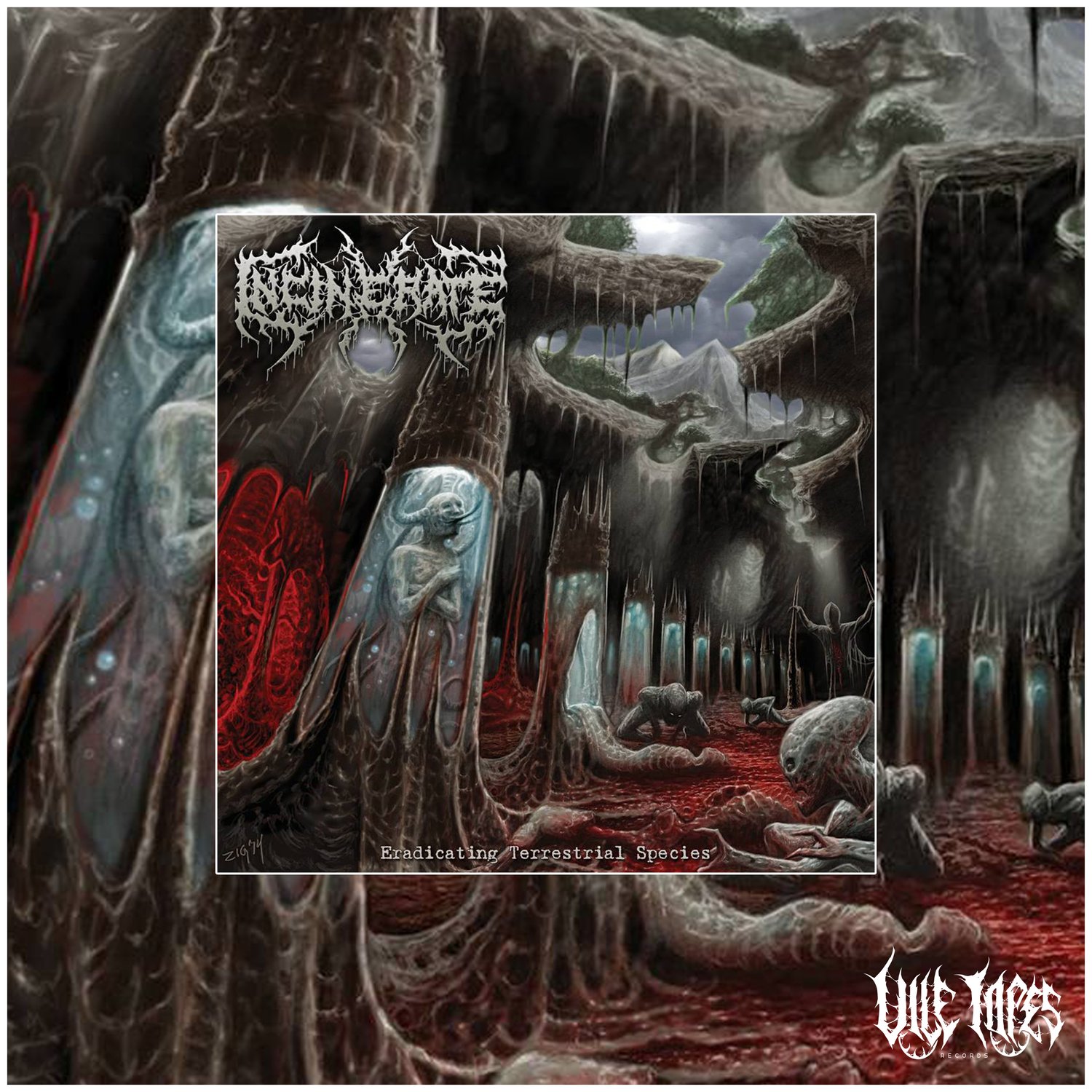 INCINERATE - ERADICATING TERRESTRIAL SPECIES [CD] | viletapesrecords