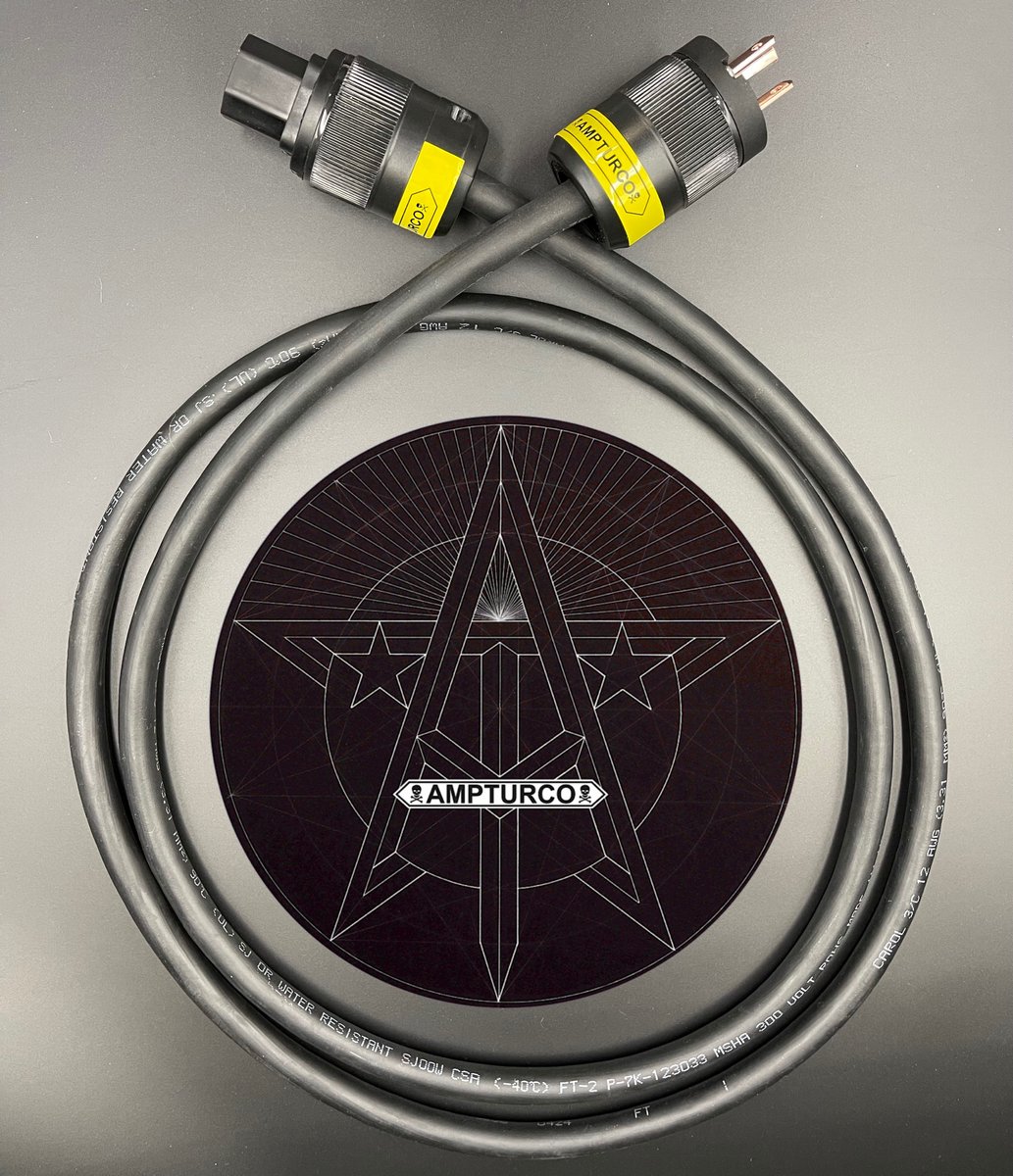 AMPTURCO 6’ or 10’ Heavy Grade HIFI IEC Plugs and Wire | AMPTURCO ...