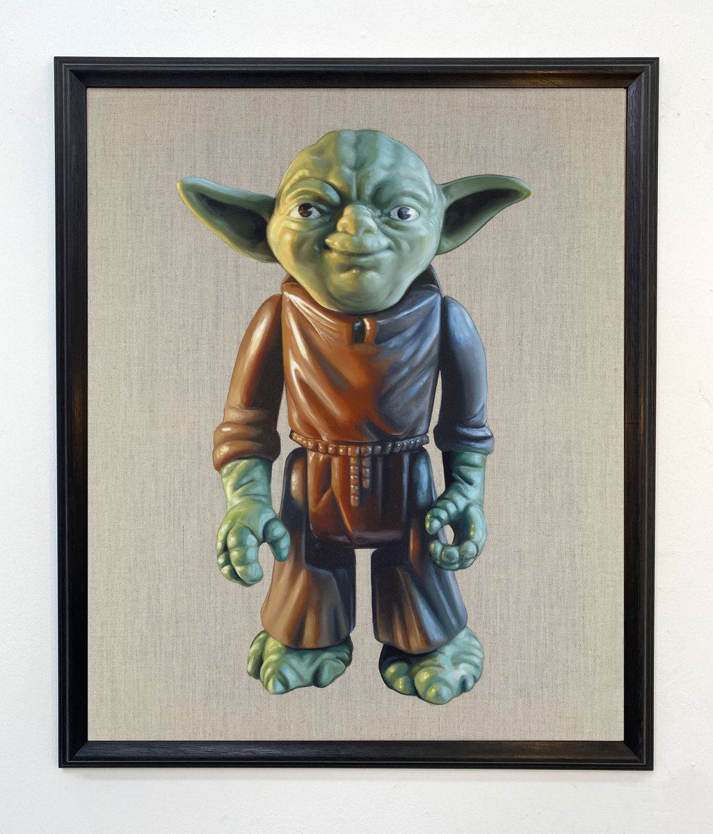 Yoda // Original Painting | Joe Simpson