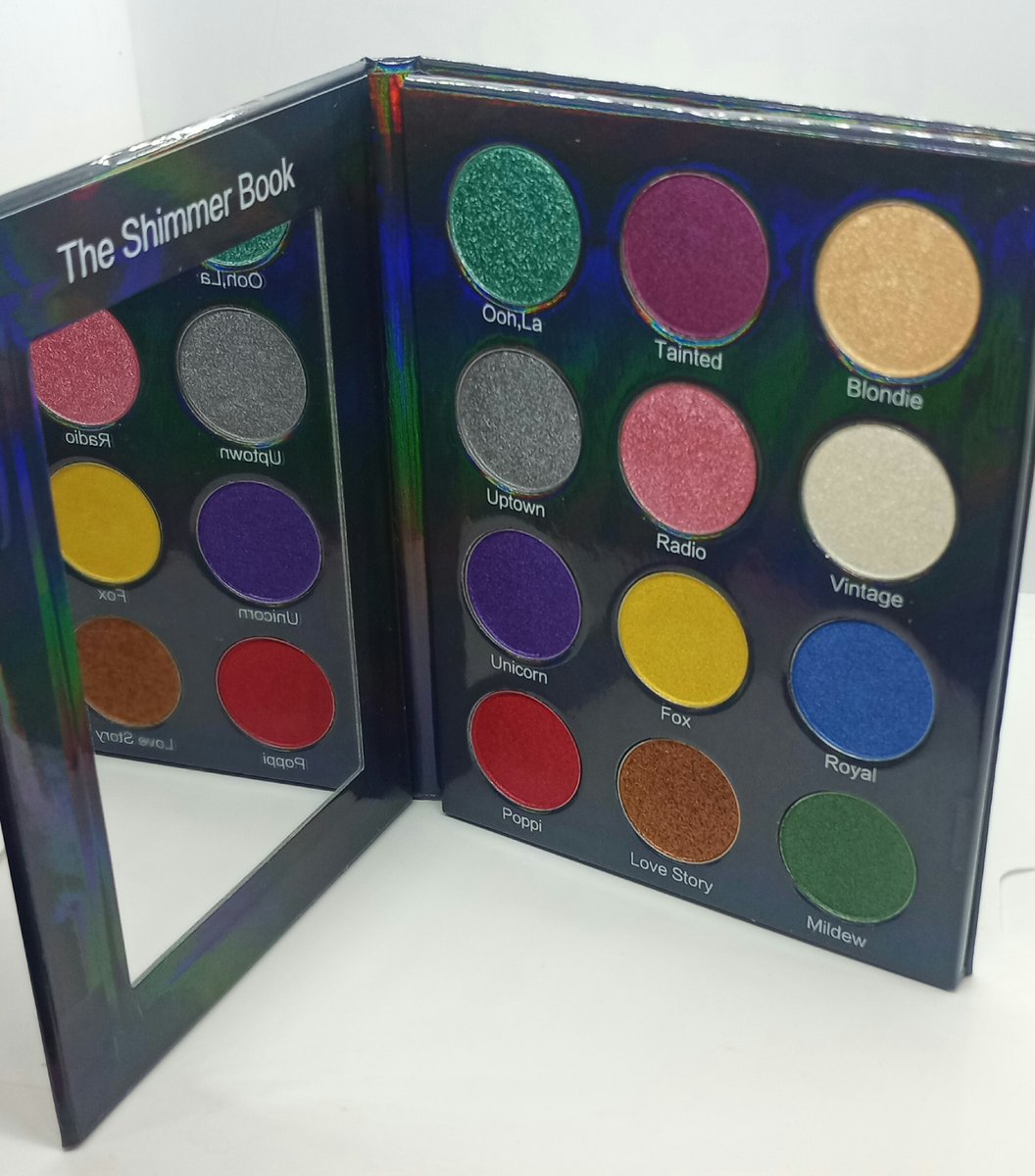 The Shimmer Book | Shadows By Boss Cosmetics