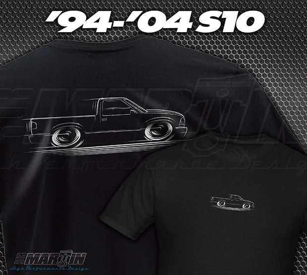 2nd Gen S10 Truck T-Shirts Hoodies Banners | Rob Martin High ...