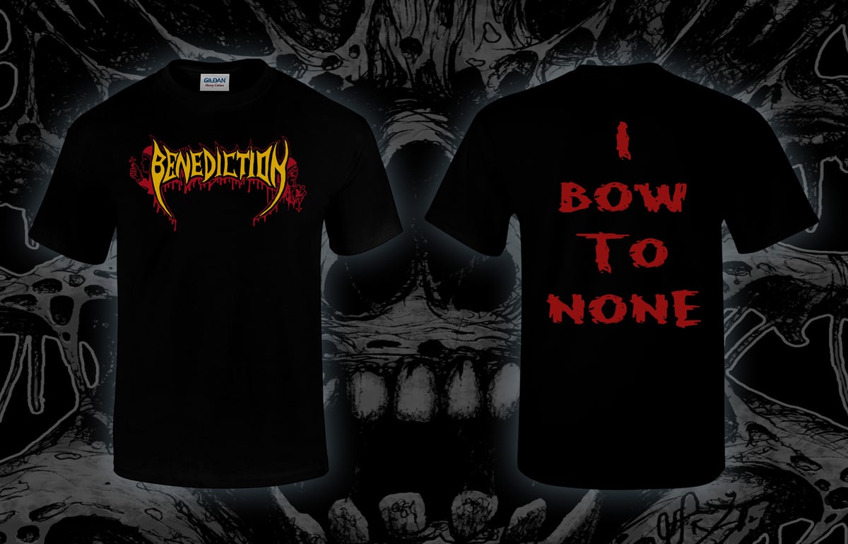 T-Shirt - Logo / I Bow To None | Benediction