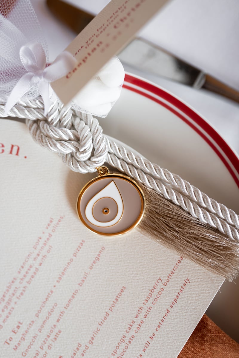 Luxe Mati Charm (nude/neutral colour) | Story of Stefania