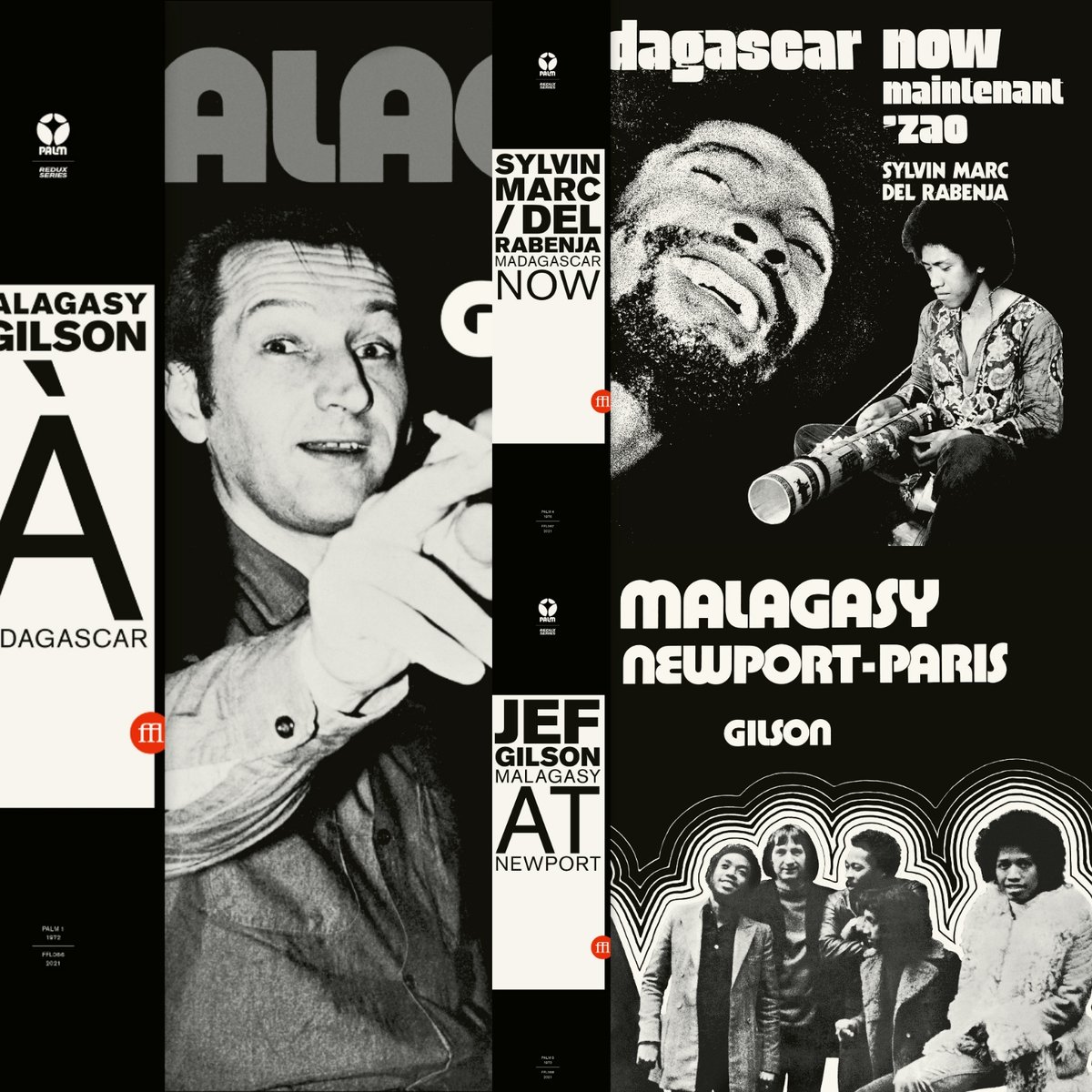 Malagasy / Gilson + Sylvin Marc / Del Rabenja + Gilson LP Bundle ...