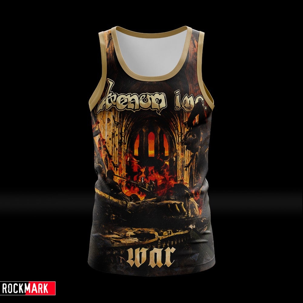 Venom Inc "War" Male Tank Top Shirt | ROCK MARK MERCH EUROPE