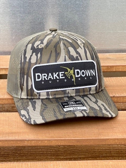 Patch Hat- Mossy Oak Bottomland | Drake Down Outdoors
