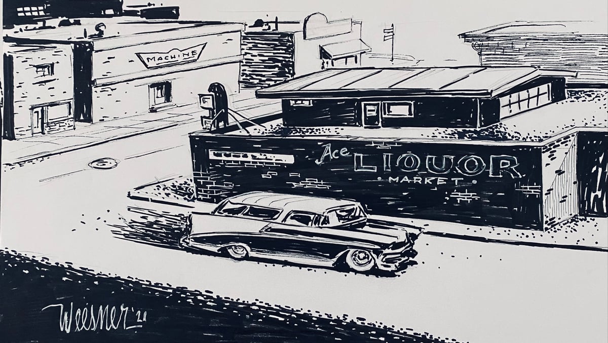 Nomad Liquor | Keith Weesner Art