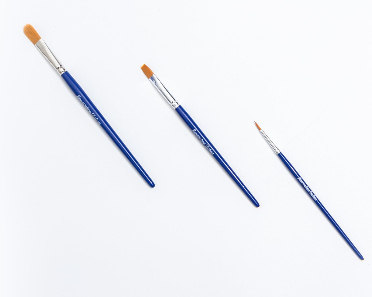Premium Paint Brushes (set of 3) | Renovation Station