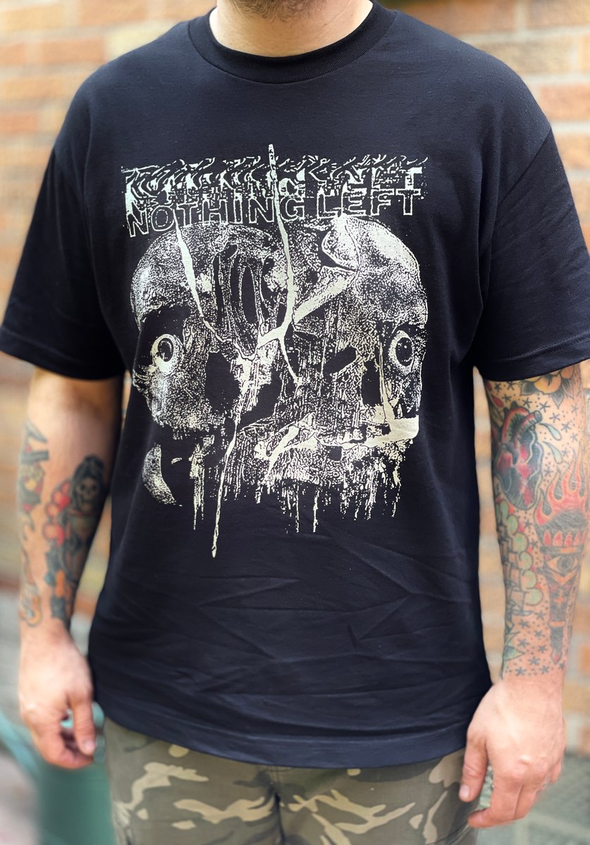 Black Skulls Shirt | Nothing Left Merch