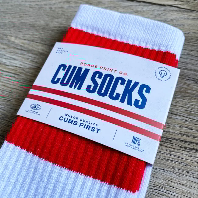 Cum Socks Rogue Print Co