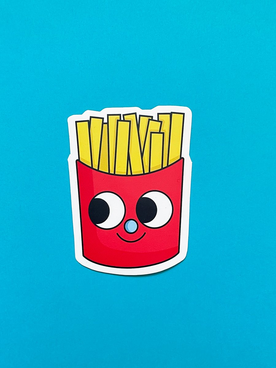 French Fries Sticker | Goodies and Co