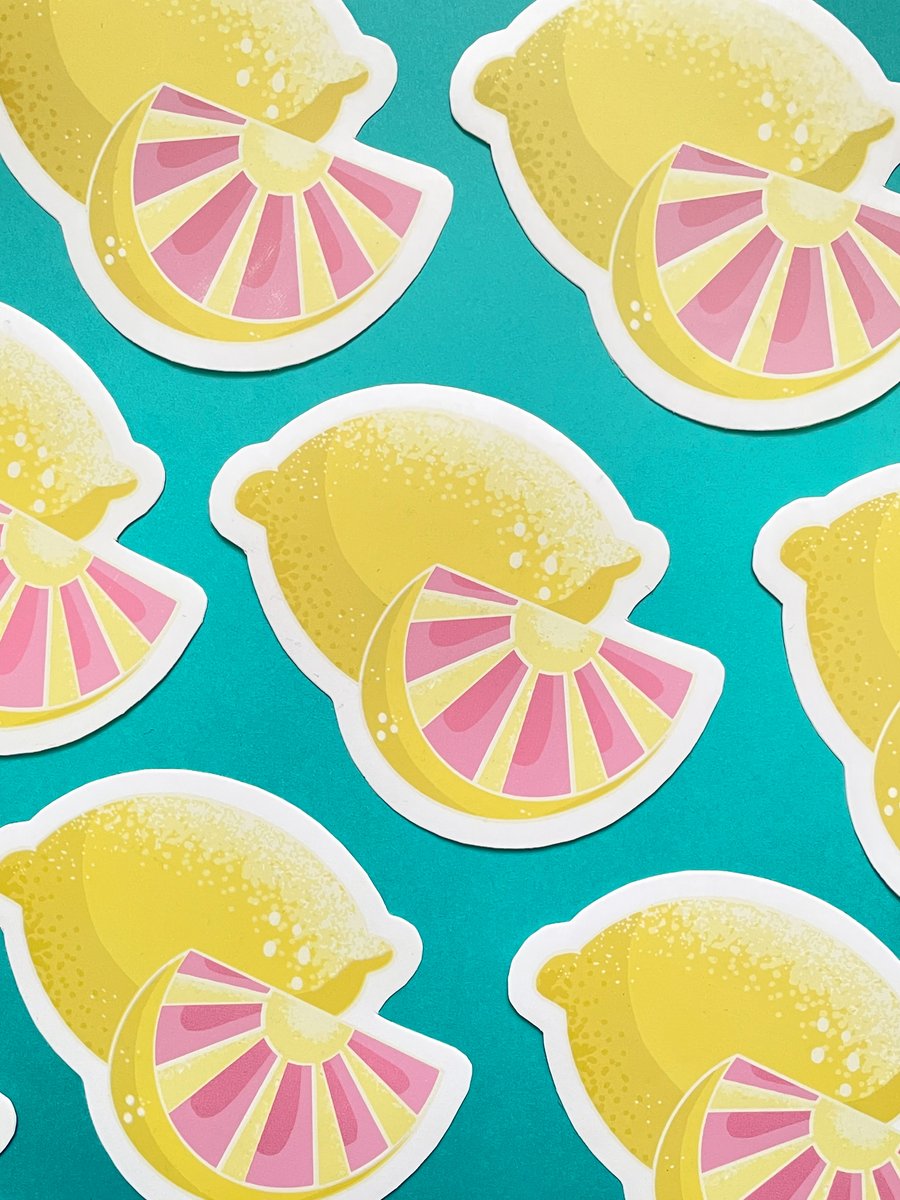 Lemon Sticker | Goodies and Co