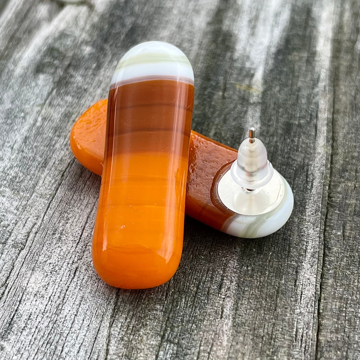 Orange Stripe Bars | Blob Blob Studio