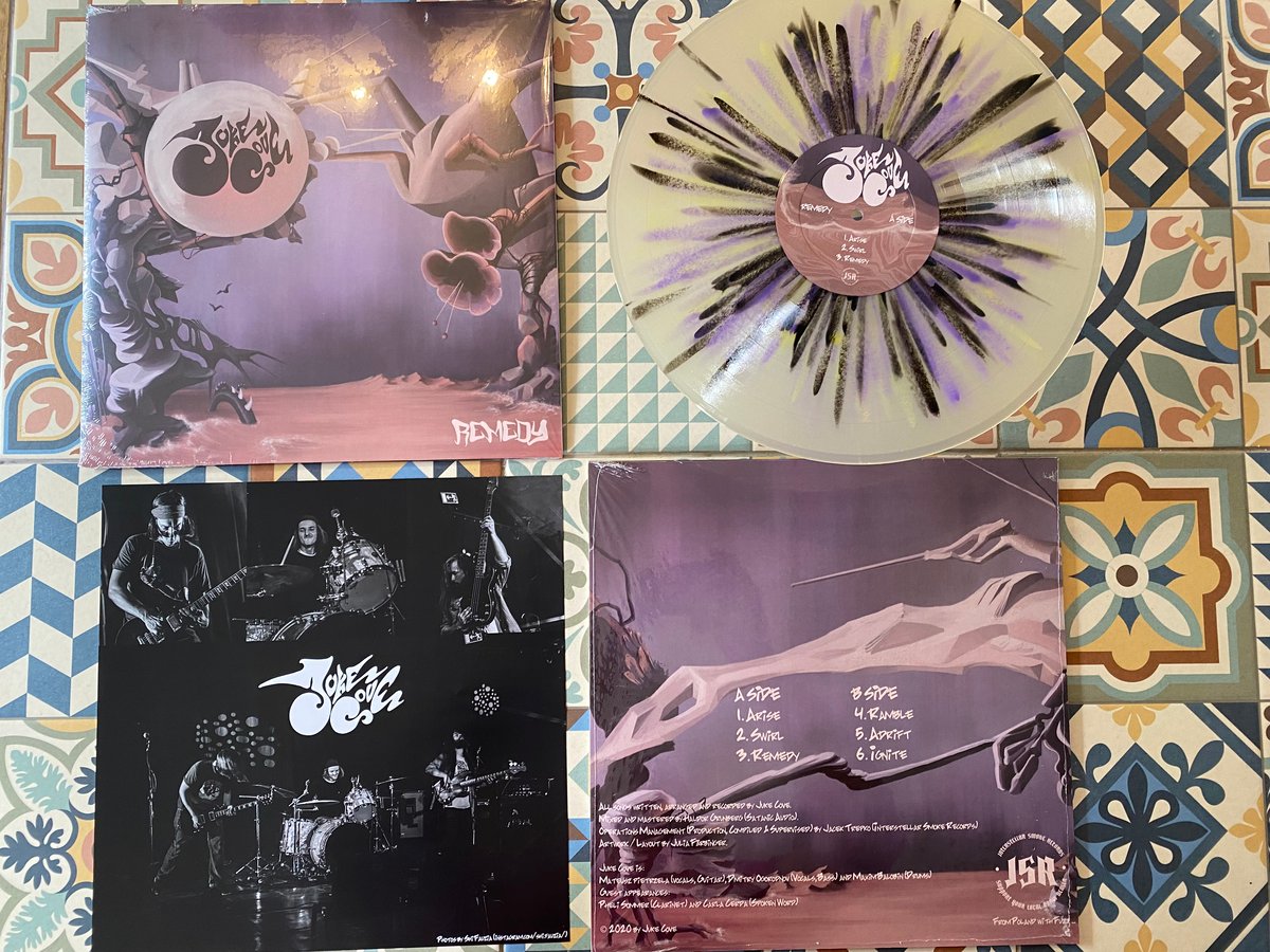 JUKE COVE "REMEDY" #ISR TRI-COLOUR VINYL EDITION | Interstellar Smoke ...