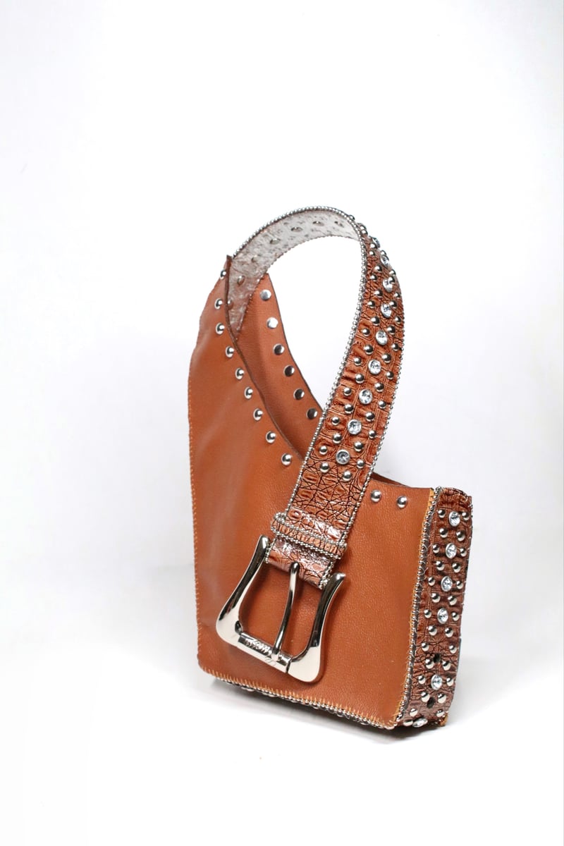 The buckle bag -brown | vigoremakes