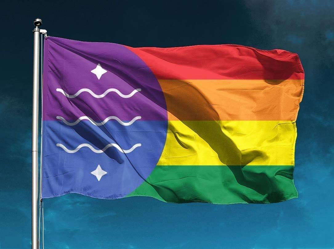 Bellingham Flag — Bellingham Pride Flag - 3x5 feet