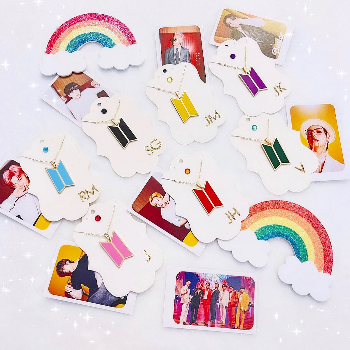 BTS BIAS Color Series Pendant | The PopPin Puffer