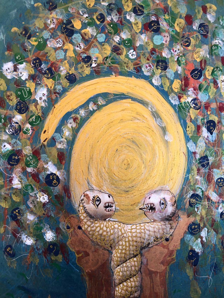 Tree of Life & Death | Bonewoman Outsider Art by Reda Rackley