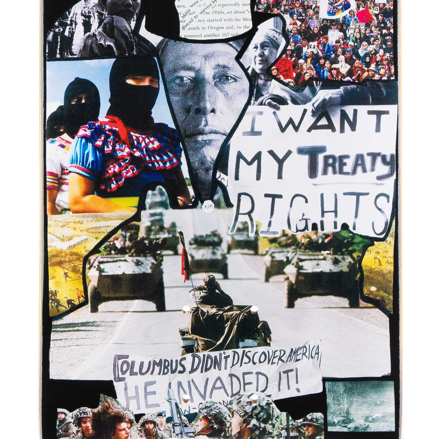 Two Worlds - Joe Buffalo Pro Board | Colonialism Skateboards