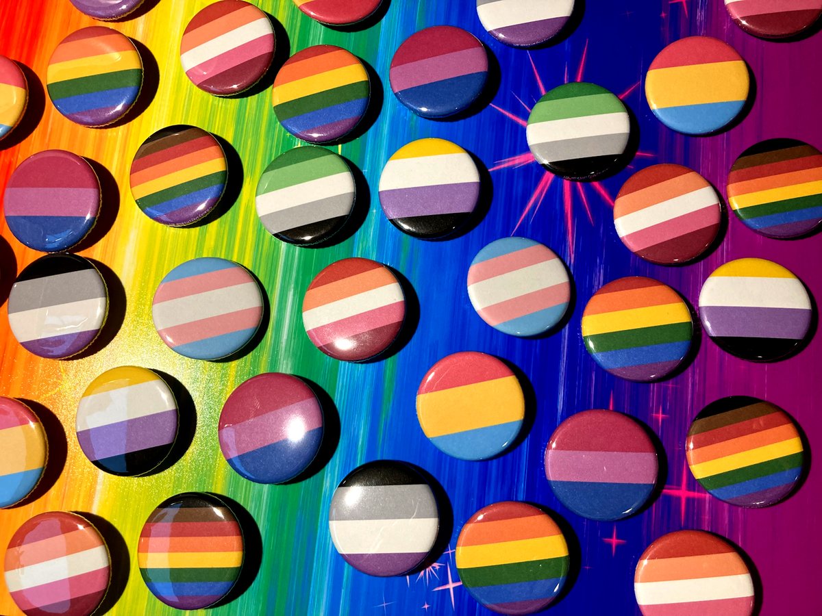 PRIDE Flag Buttons | Rainy Day Dreams